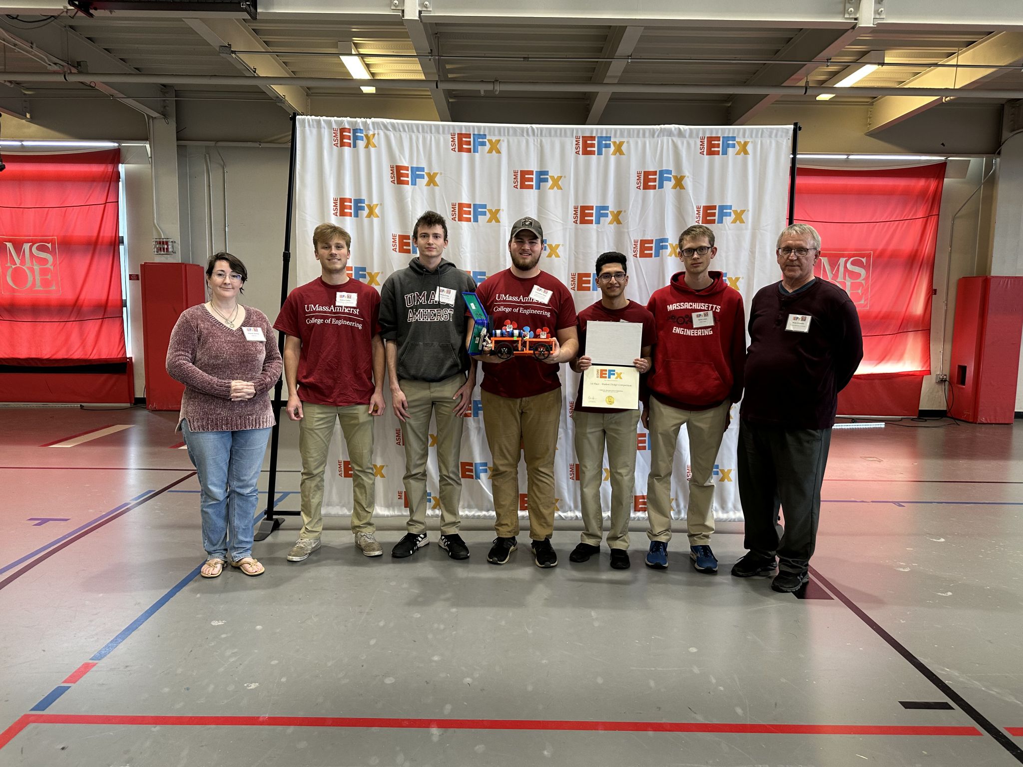 MIE Team Takes First Place in National Student Design Competition ...