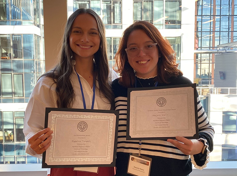 Timme-Laragy Lab Members Receive NESOT Awards : School of Public Health ...